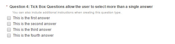Survey Question Types – FranConnect Inc