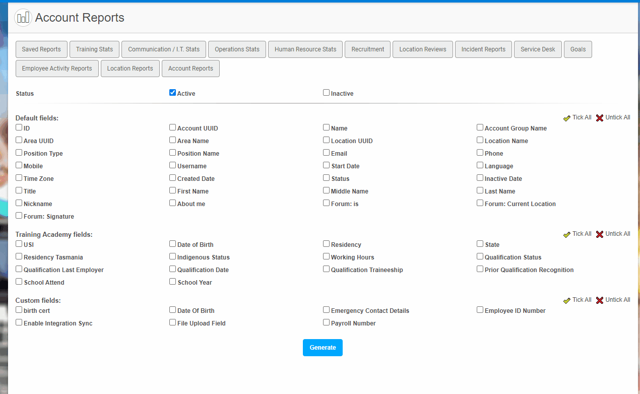 Tips for Finding Accounts on the Platform – FranConnect Inc