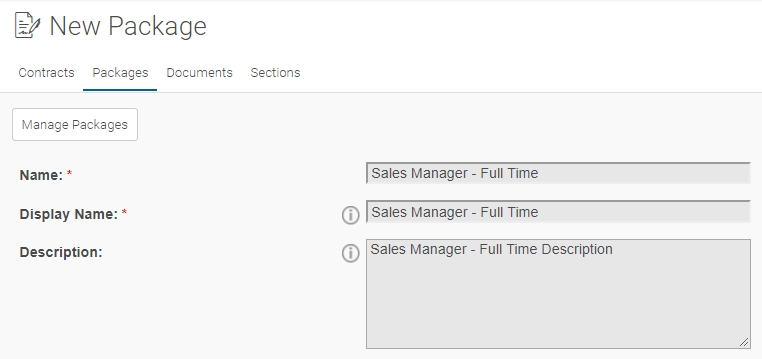 Contract Generation - 4. Creating Packages – FranConnect Inc