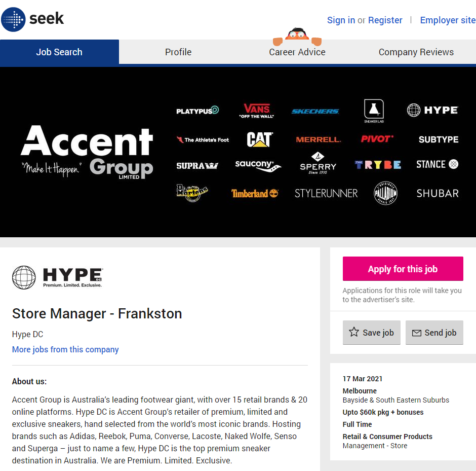 Seek StandOut Ads – FranConnect Inc