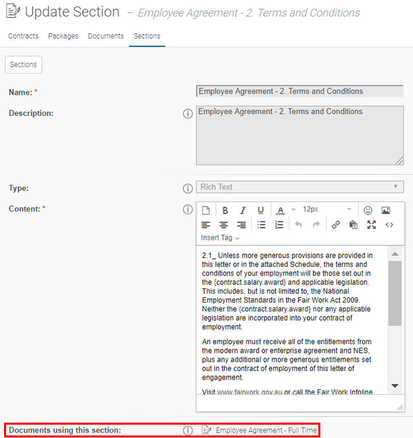 Contract Generation - 3. Creating Documents – FranConnect Inc