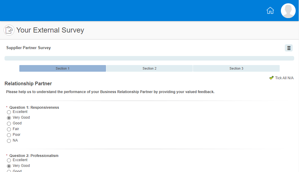 Submitting External Surveys – FranConnect Inc