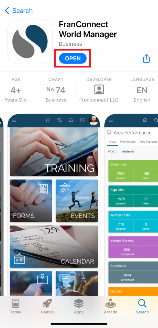 iOS App Installation Instructions – FranConnect Inc