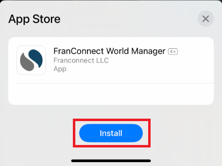 iOS App Installation Instructions – FranConnect Inc